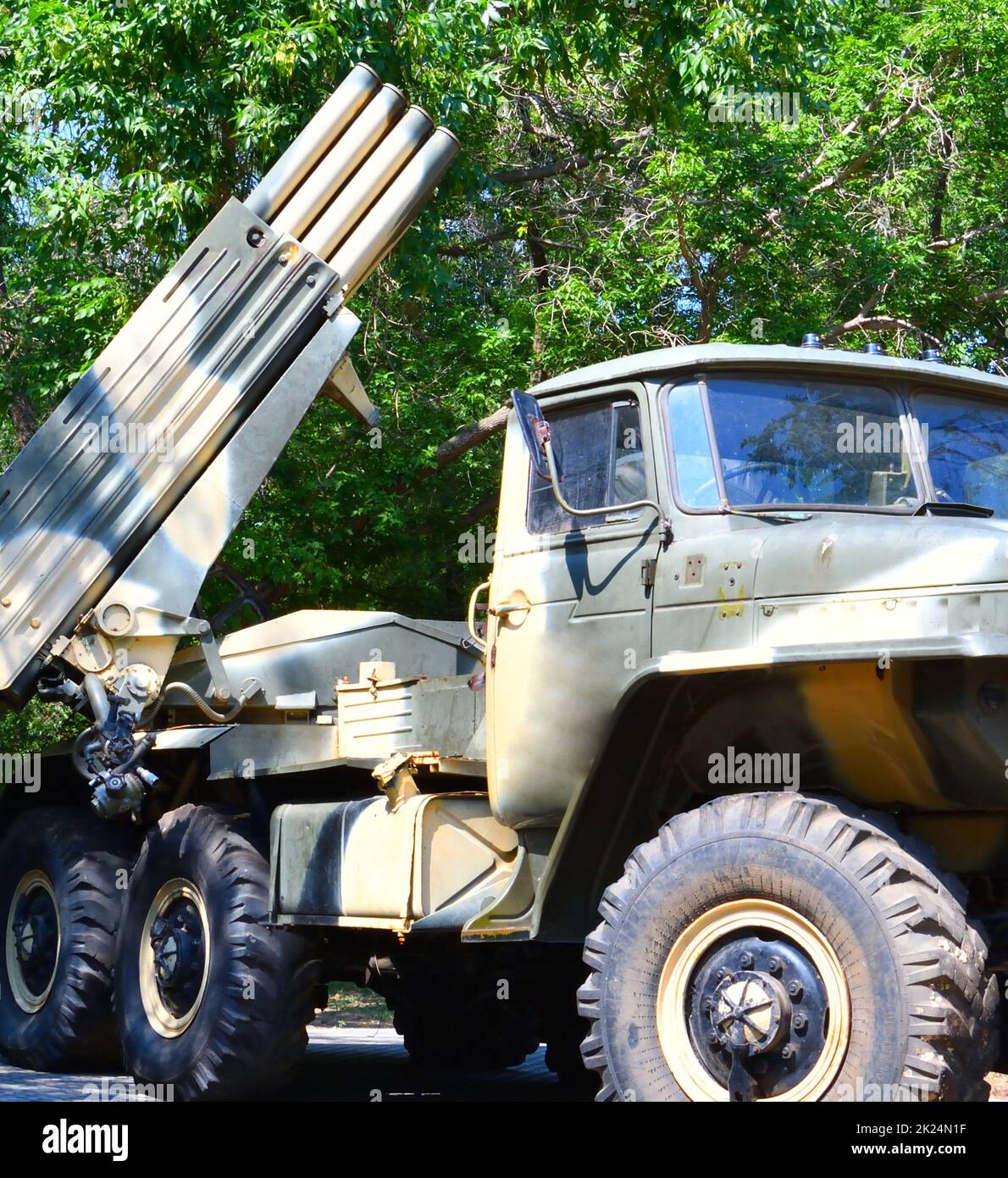 Grad missile launcher hi-res stock photography and images - Alamy