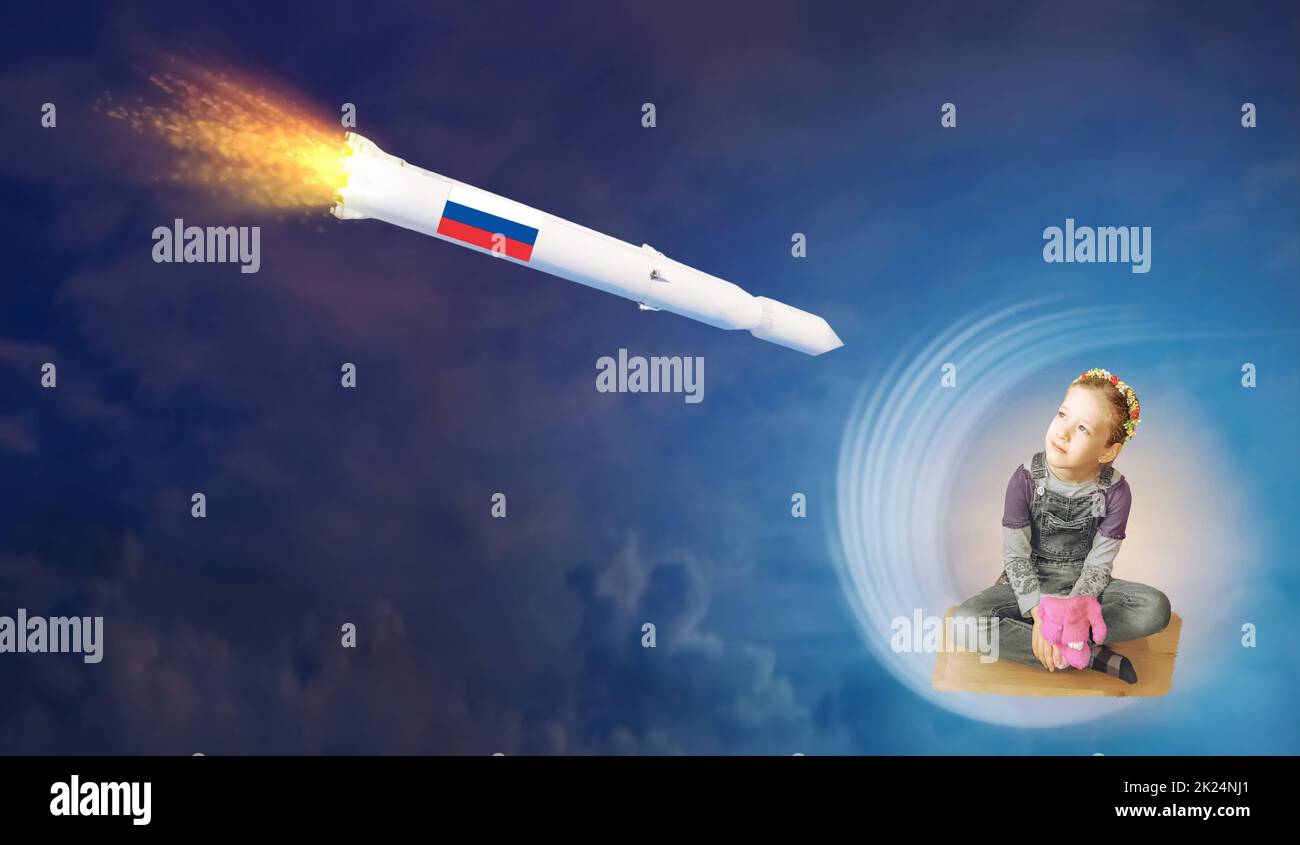 Stop the war in Ukraine concept. No war, no Russian aggression. Collage ...