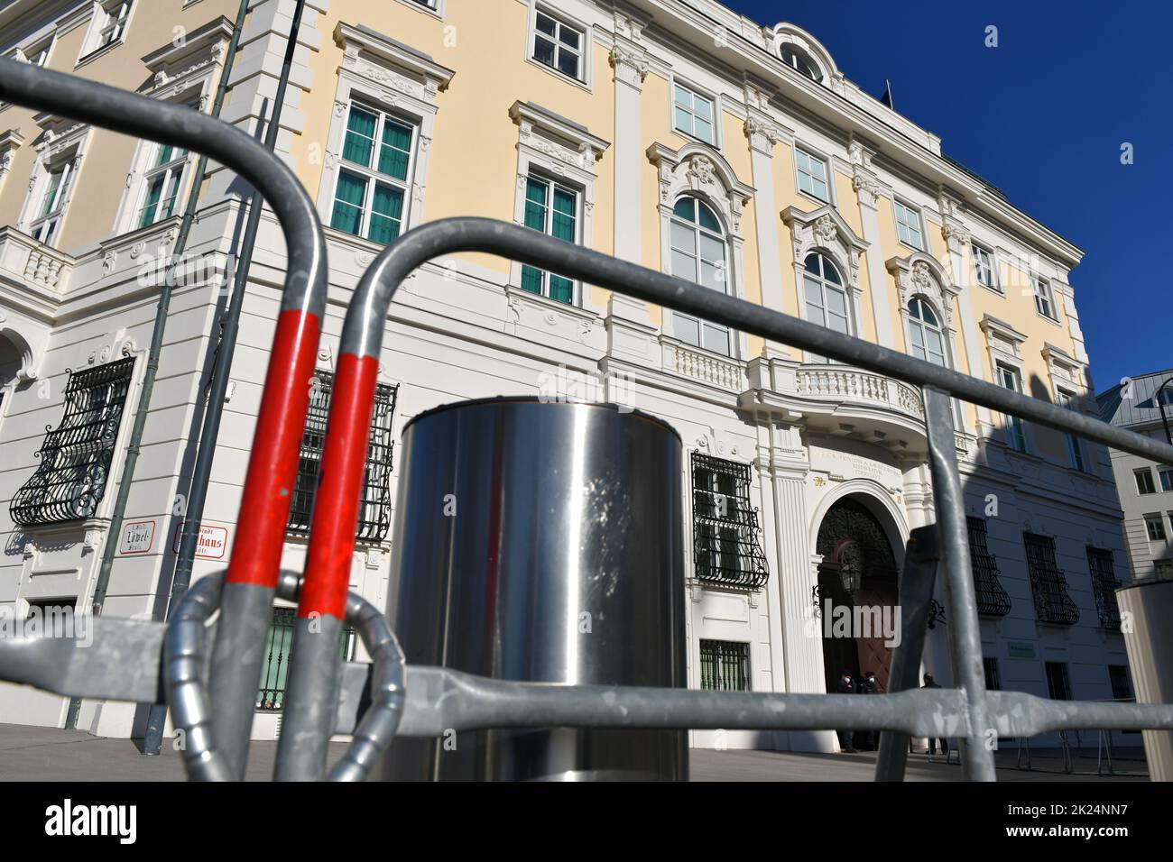 Bundeskanzleramt in Wien, Amtssitz des österreichischen Bundeskanzlers ...