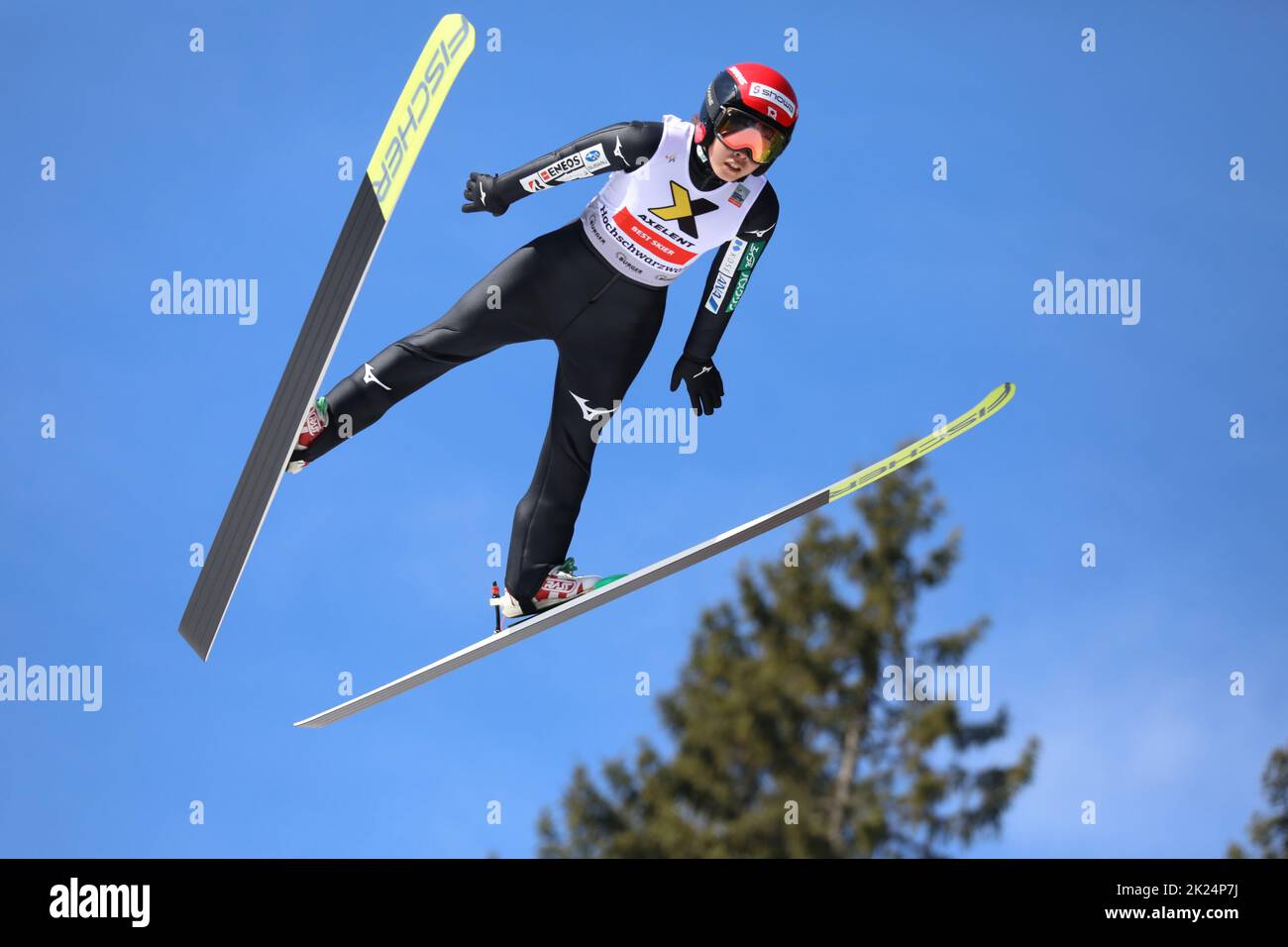 Anju Nakamura (Japan) in Schonach Nordische Kombination Weltcupfinale ...