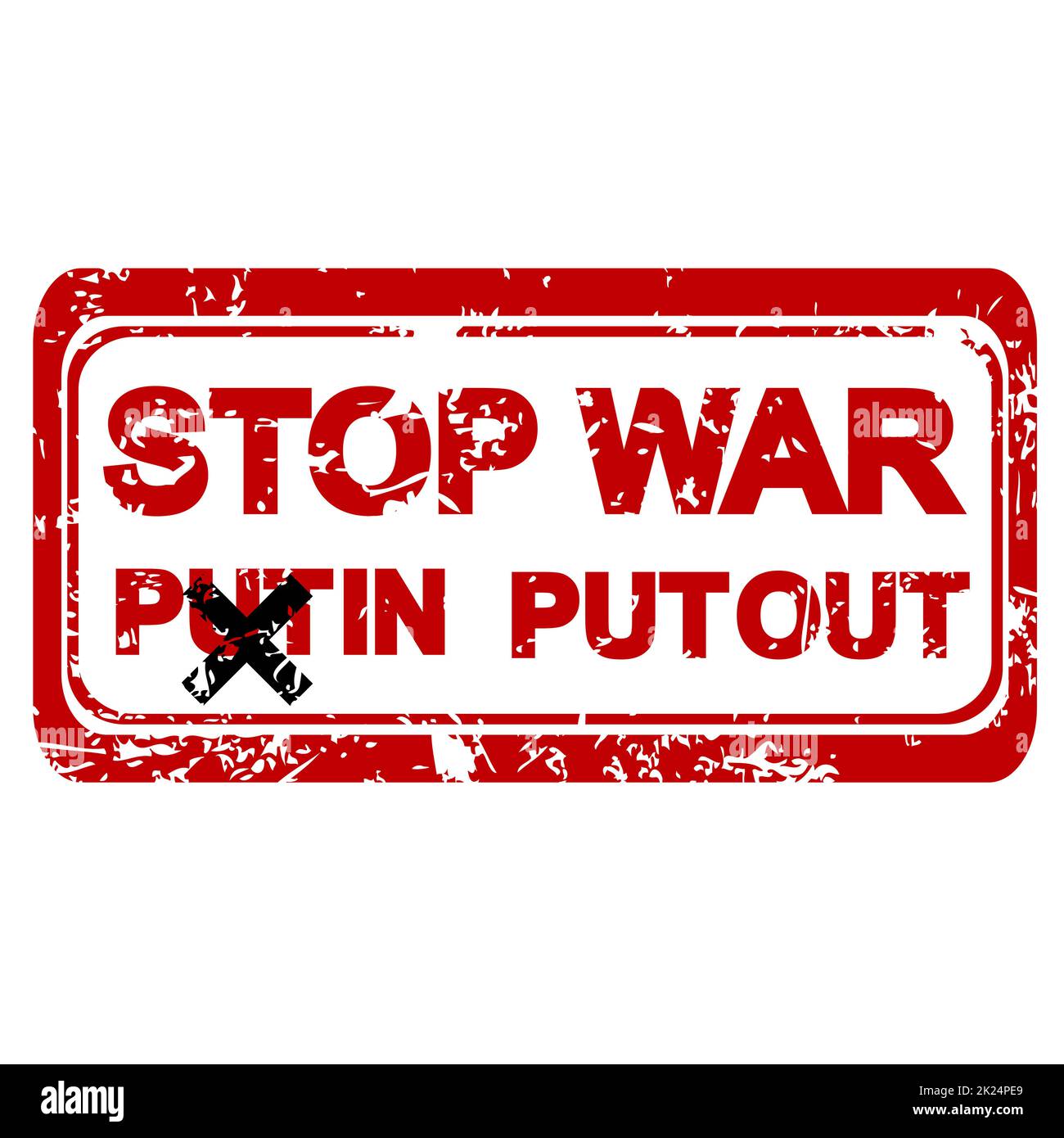 No war protest sign Cut Out Stock Images & Pictures - Alamy