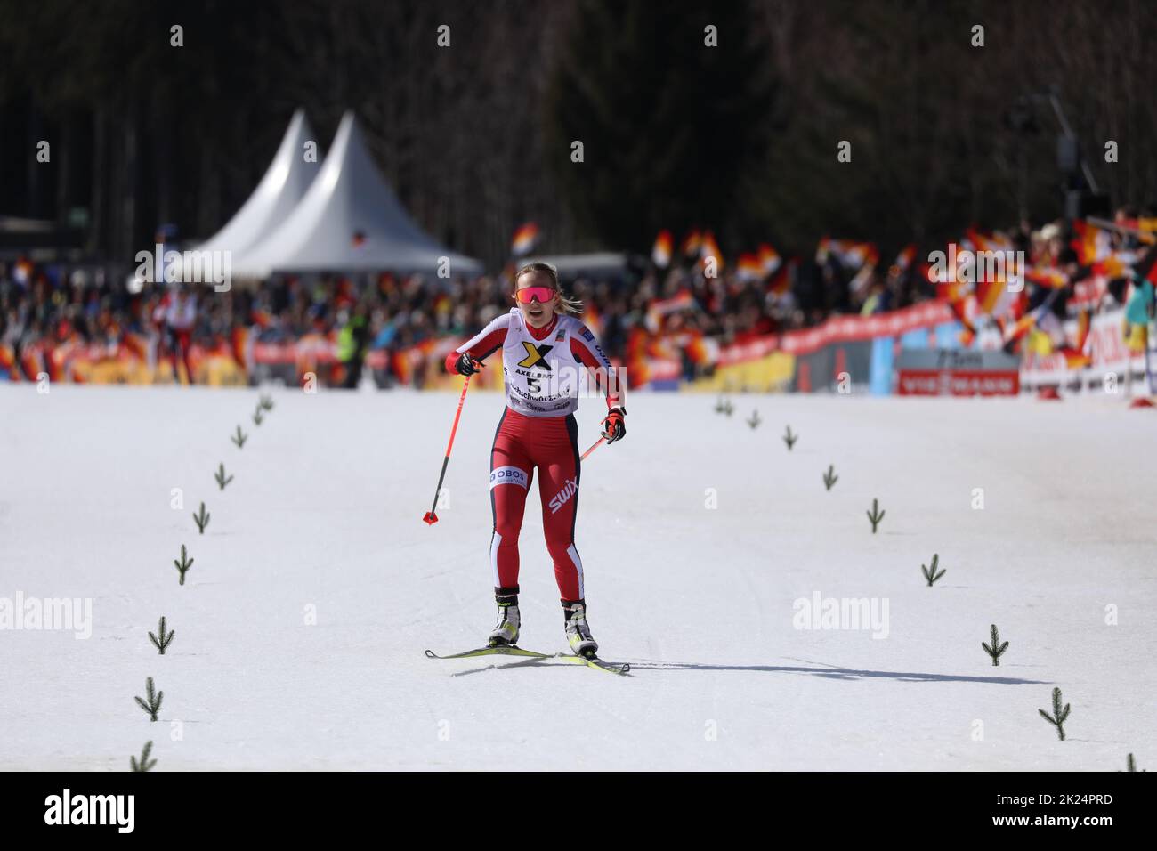Ida Marie Hagen (Norwegen) in Schonach Nordische Kombination ...