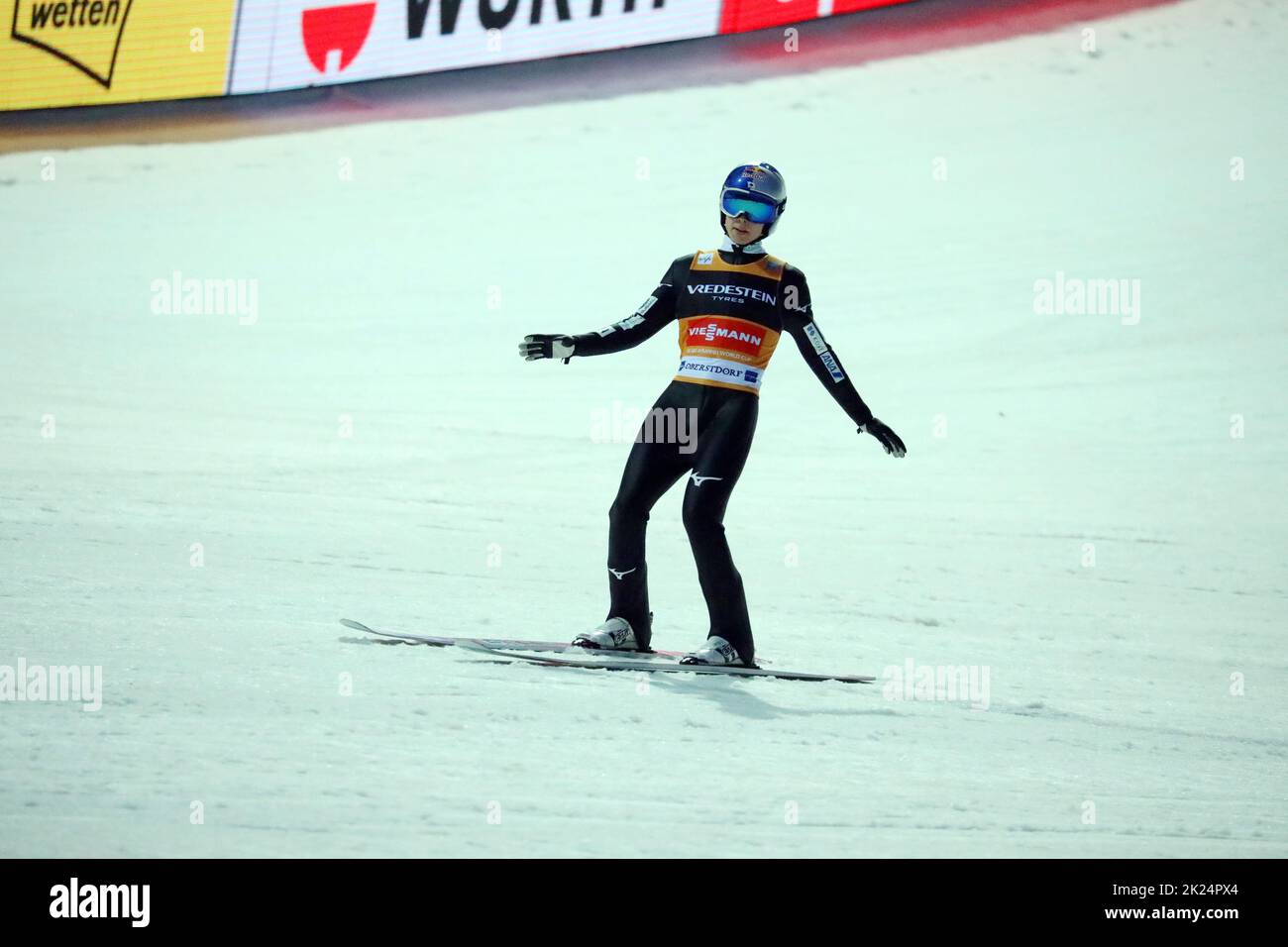 Ryoyu Kobayashi (Japan /JAP) bei der Qualifikation zum FIS-Weltcup 2022 ...