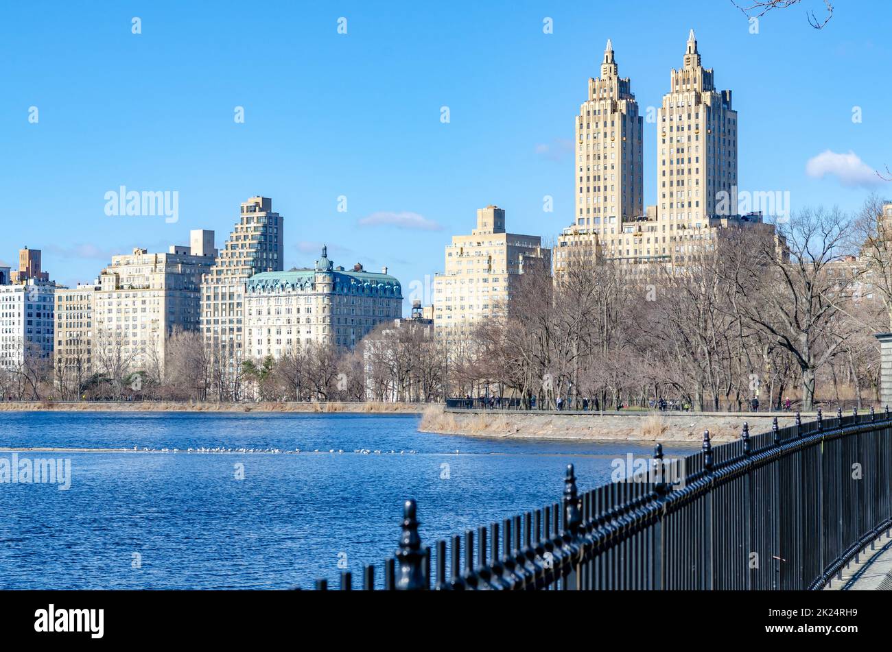 El Dorado Building with Jacqueline Kennedy Onassis Reservoir Lake and ...