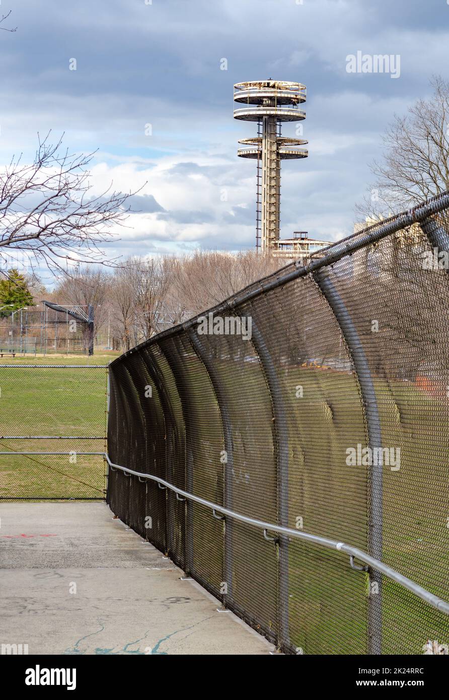 New York State Pavilion Observation Towers, Flushing-Meadows-Park, New ...