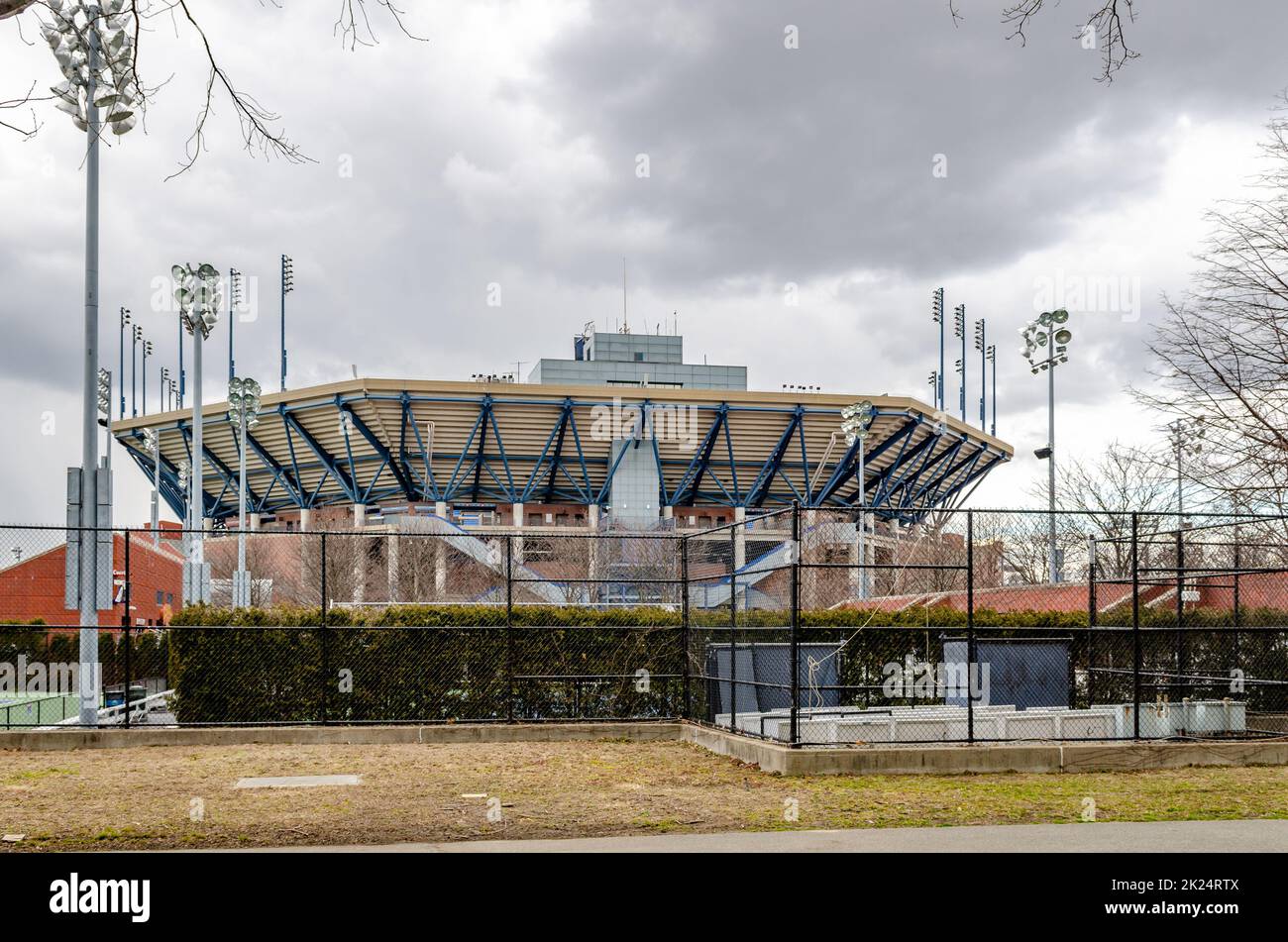 Arthur ashe stadium view hi-res stock photography and images - Alamy