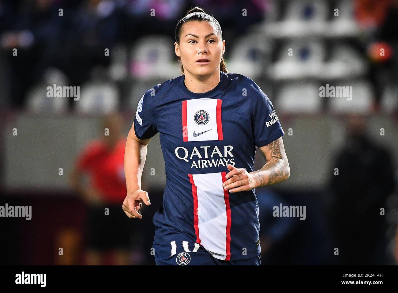 Paris, France - September 21, 2022, Ramona BACHMANN of PSG during the ...