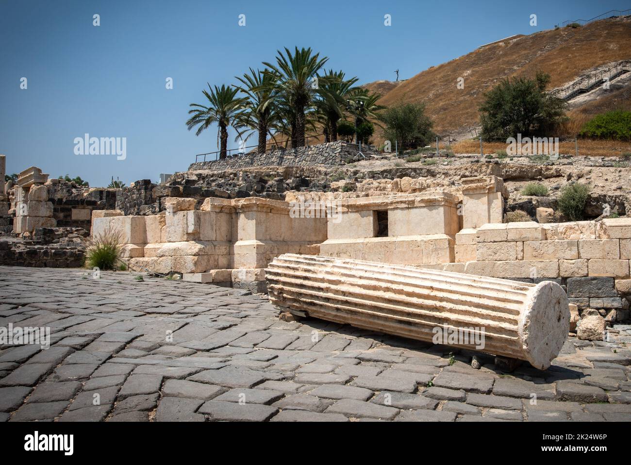 The roman theater of scythopolis hi-res stock photography and images ...