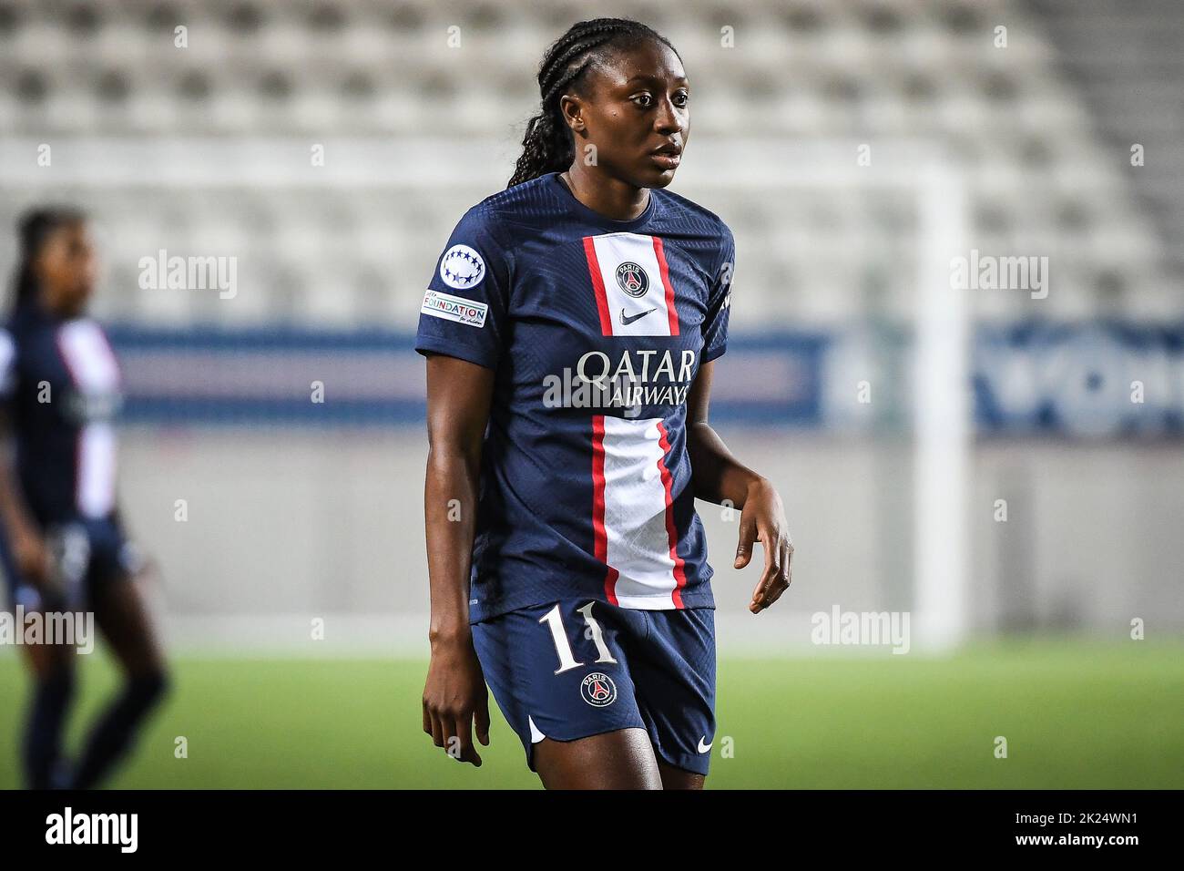 Paris, France, France. 21st Sep, 2022. Kadidiatou DIANI of PSG during ...