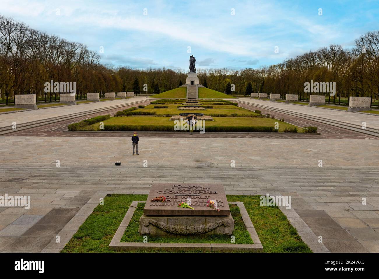 The Soviet Memorial in Treptower Park is a memorial and military ...