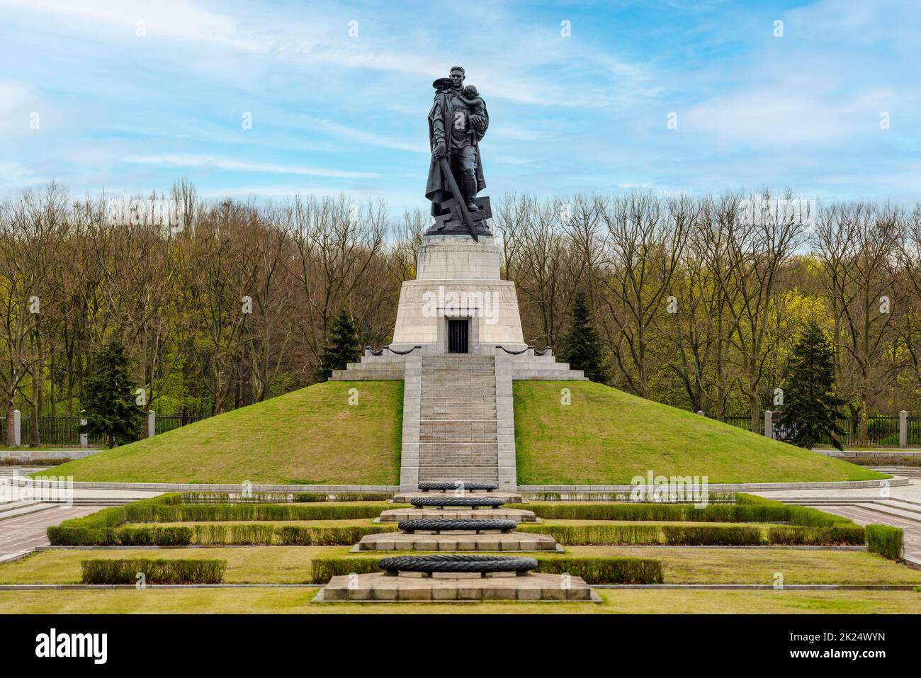 The Soviet Memorial in Treptower Park is a memorial and military ...