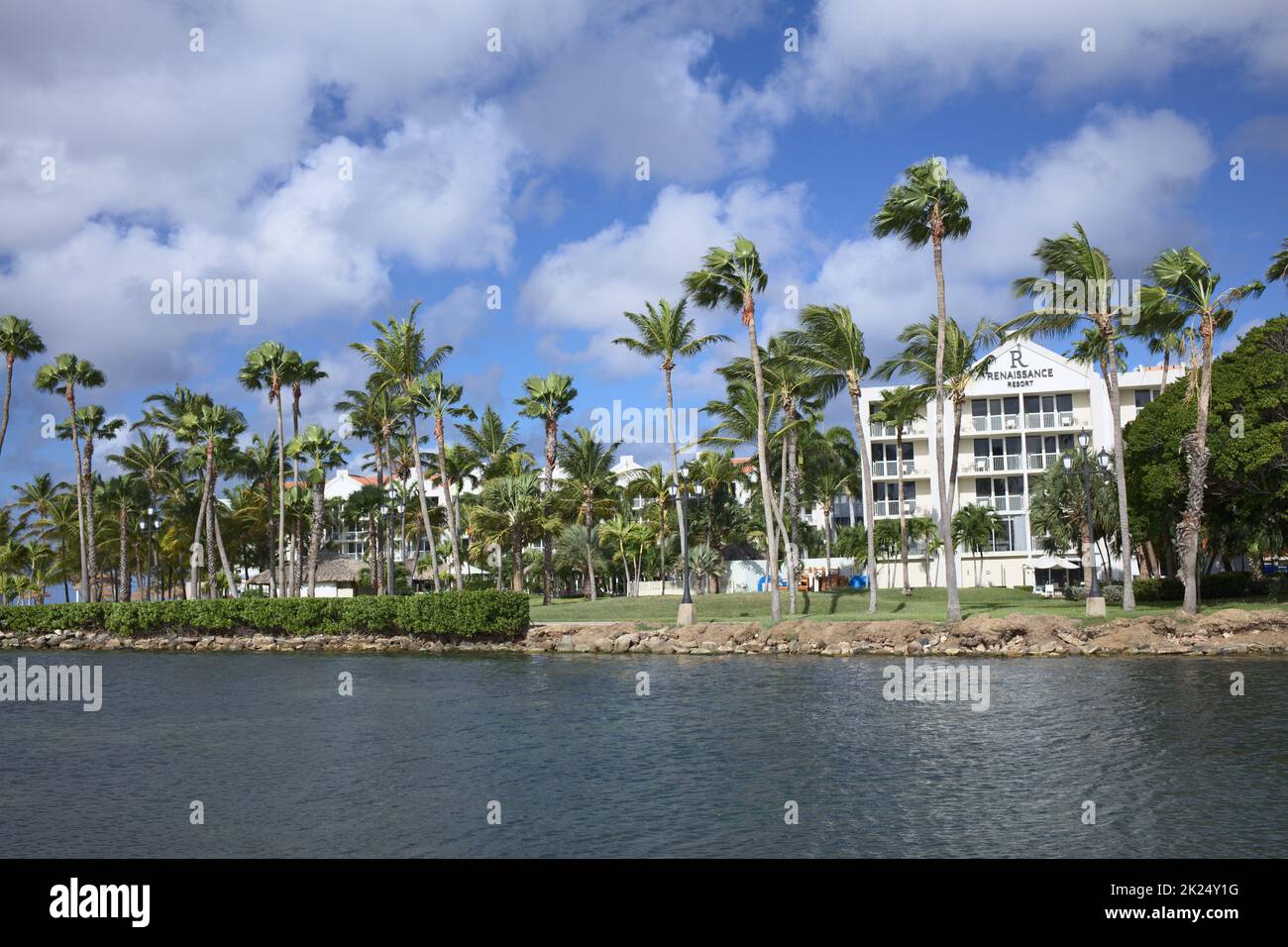ORANJESTAD, ARUBA - DECEMBER 14, 2020: Renaissance Resort and ...