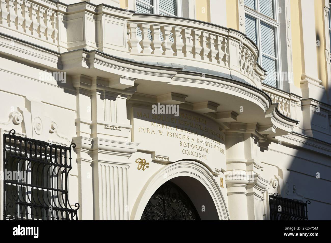 Bundeskanzleramt in Wien, Amtssitz des österreichischen Bundeskanzlers ...
