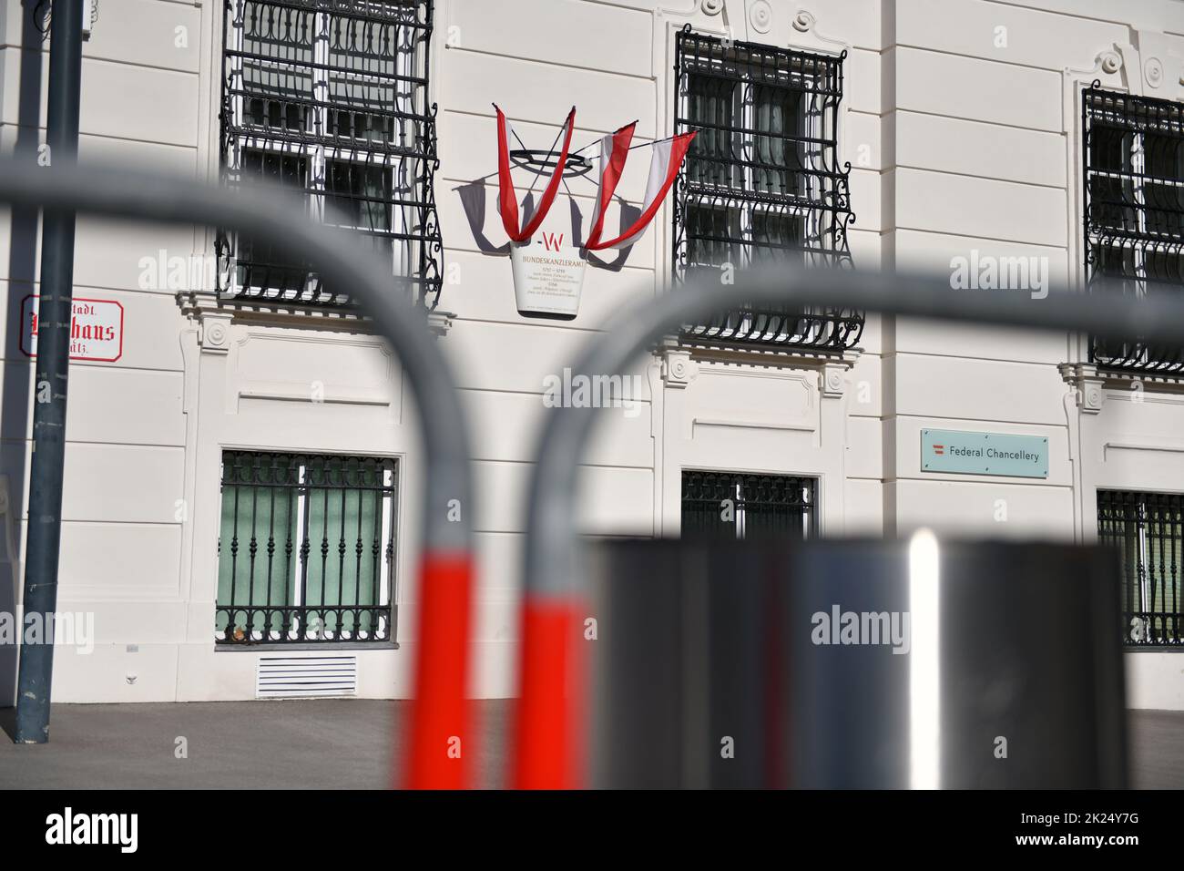 Bundeskanzleramt in Wien, Amtssitz des österreichischen Bundeskanzlers ...