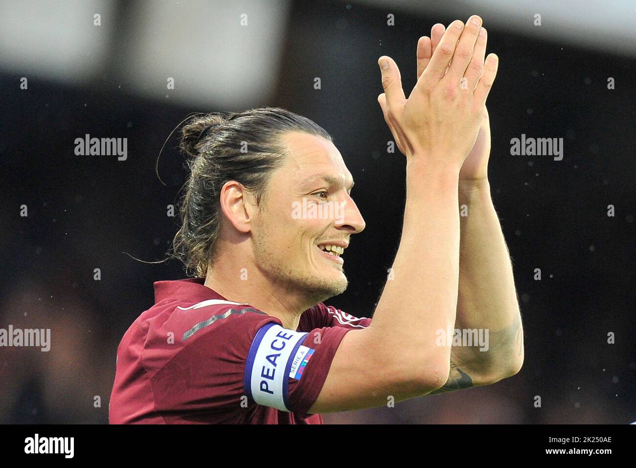 Milan Djuric player of Salernitana, during the match of the Italian ...