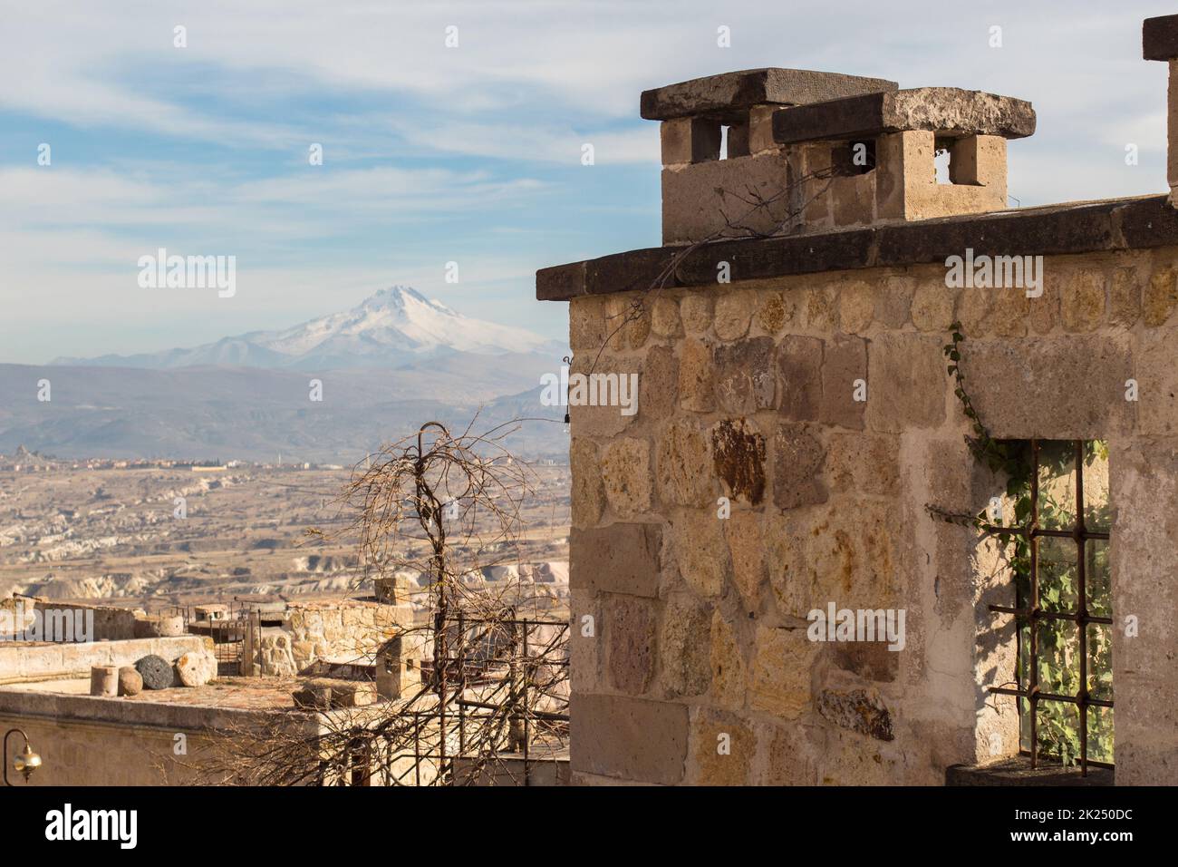 Amazing rocks in Zelve by night. Cappadocia Earth Pyramids. Goreme ...