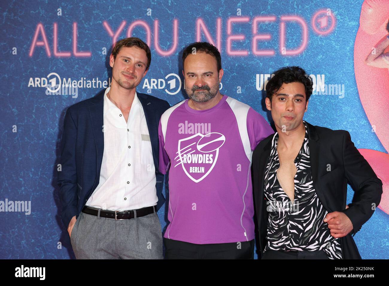 Frederic Brossier, Tom Keune, Arash Marandi, Premiere ALL YOU NEED ...