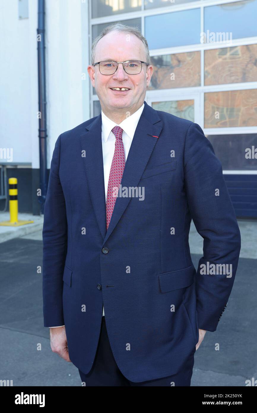 Ludger Rethmann Vorstandsmitglied Remodnis, Besuch der Firma Remondis ...