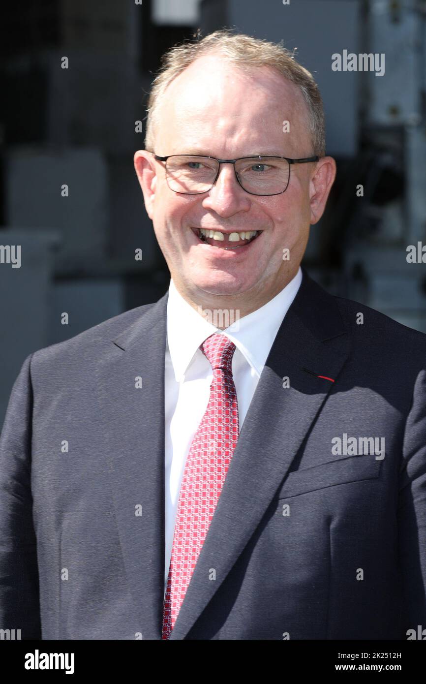 Ludger Rethmann Vorstandsmitglied Remodnis, Besuch der Firma Remondis ...