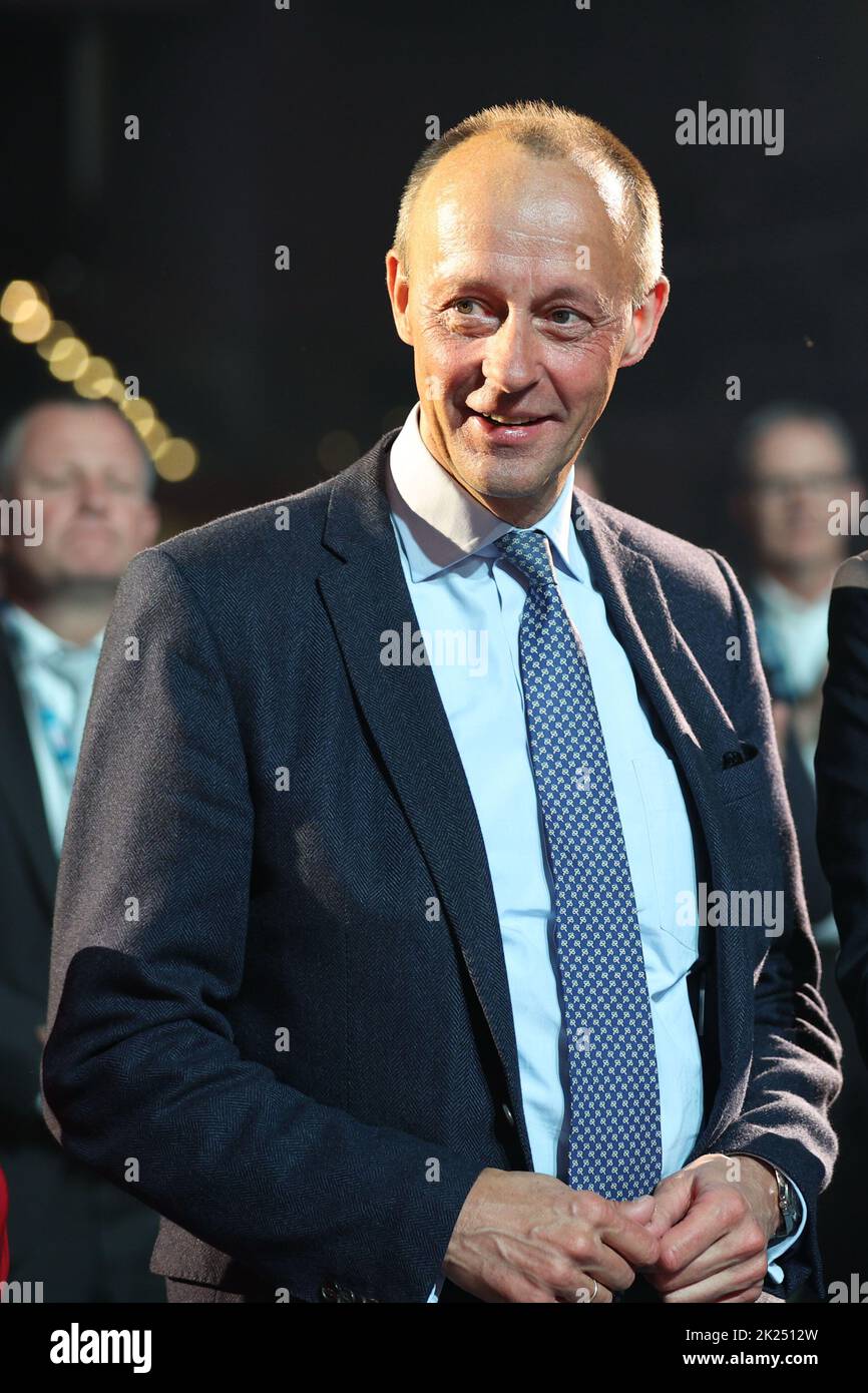 Friedrich Merz Bundesvorsitzender CDU , Wahlkampfauftakt der CDU NRW ...