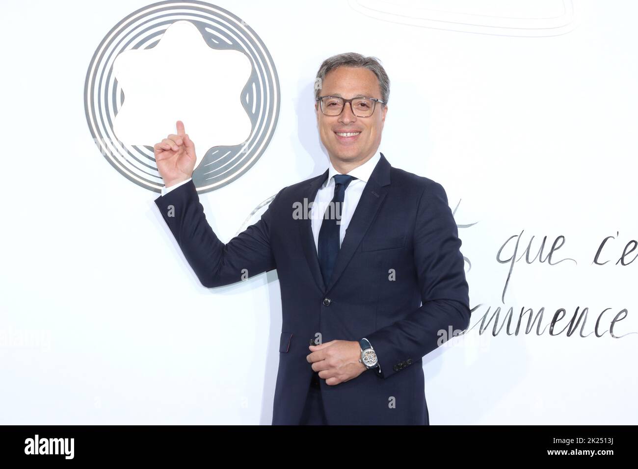 Nicolas Baretzki, Grand Opening des Montblanc Haus, Hamburg, 10.05.2022 ...