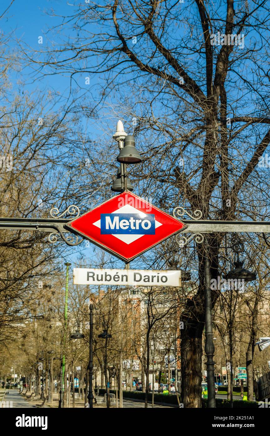 Ruben dario sign hi-res stock photography and images - Alamy