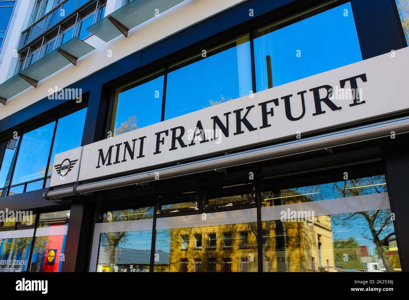 Frankfurt am Main, Germany - June 15, 2021: : Exterior view of Mini ...