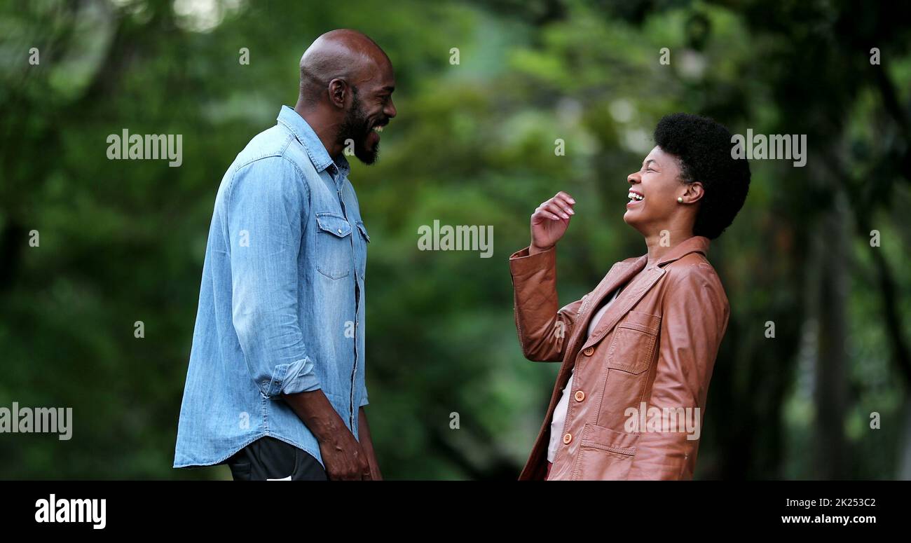 Happy people laughing and smiling. African black ethnicity Stock Photo ...