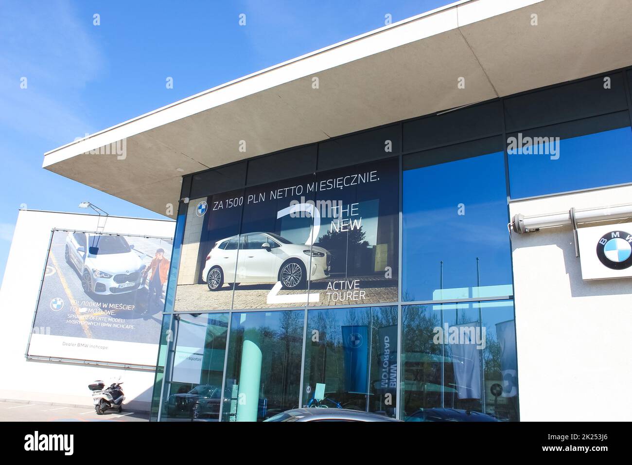 Wroclaw, Poland - April 18, 2022: BMW Inchcape Motor car dealership ...