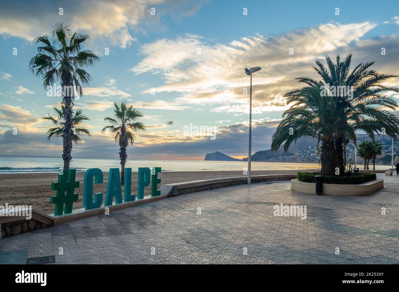 Calpe sign hi-res stock photography and images - Alamy