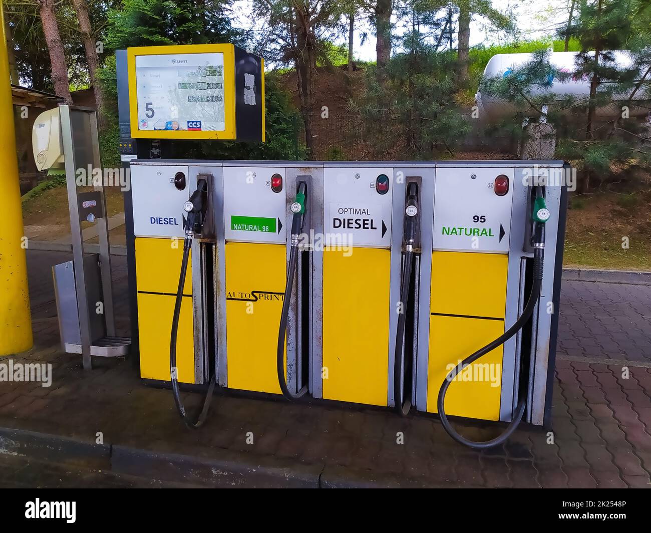 Petrol vending machine hi-res stock photography and images - Alamy