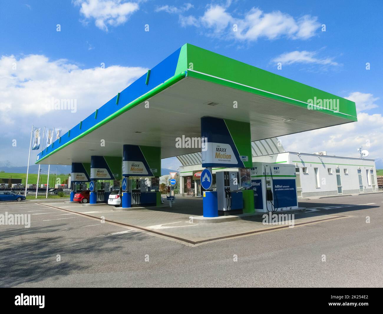 Omv petrol station hi-res stock photography and images - Alamy