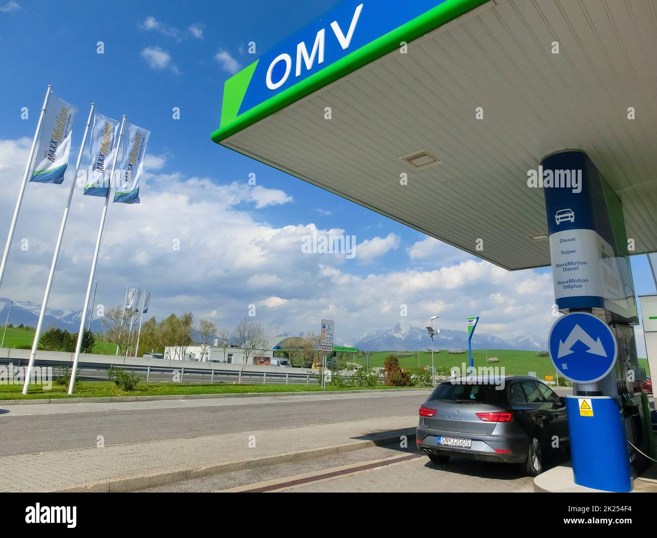 Omv petrol station hi-res stock photography and images - Alamy