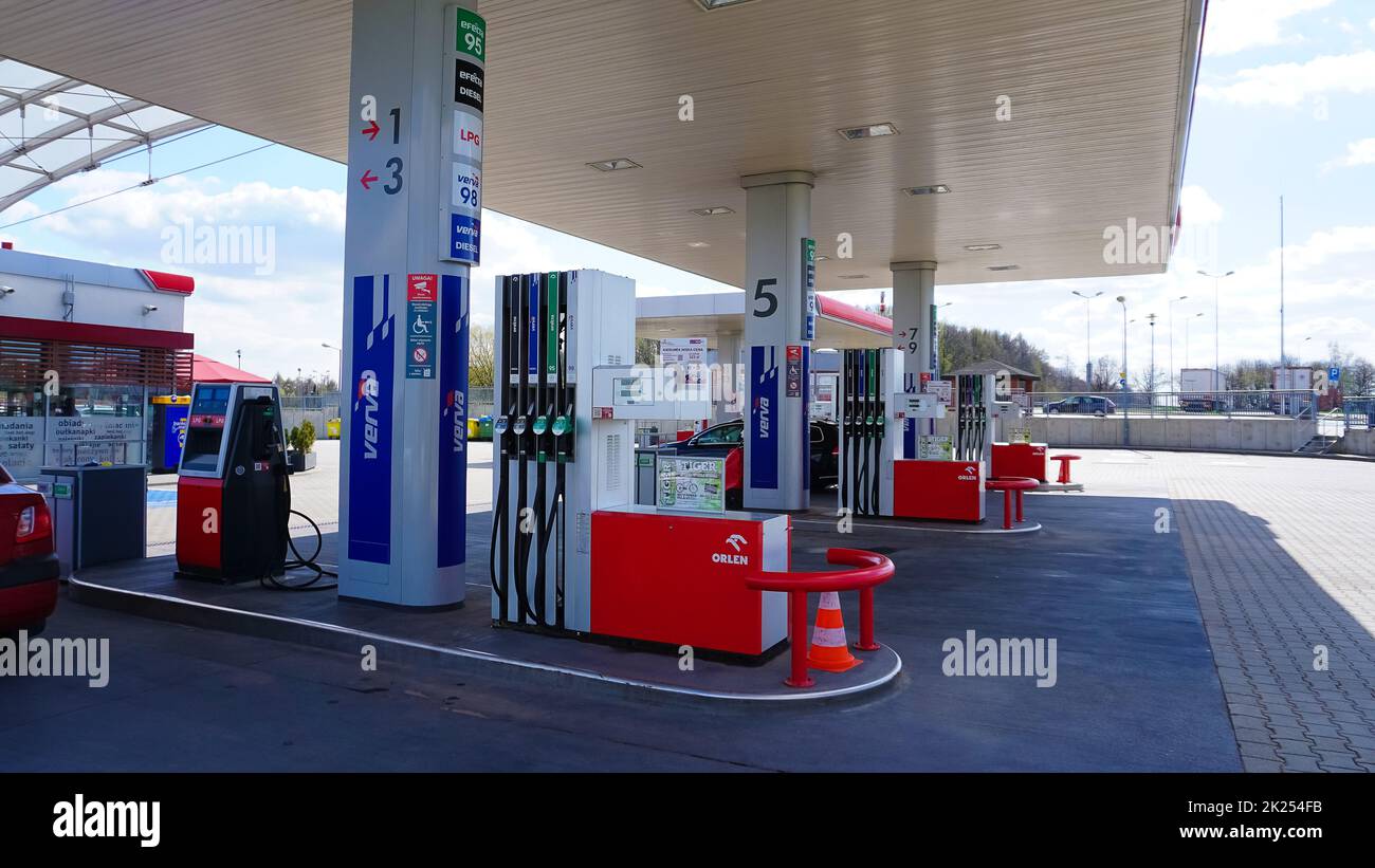 Orlen tank hi-res stock photography and images - Alamy