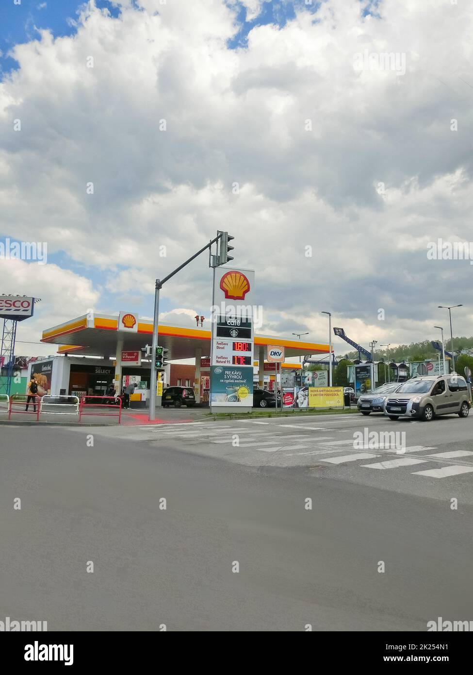 Kosice, Slovakia - May 12, 2022: SHELL fuel and gas station Stock Photo ...