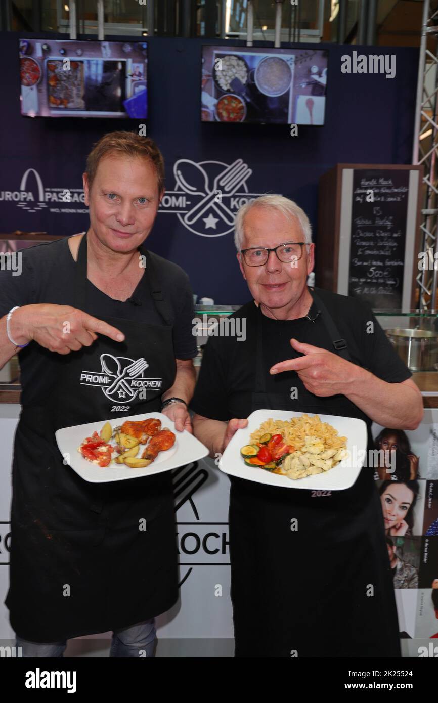 Harald Maack, Fabian Harloff, Promi Kochen zu Gunsten der Hamburger ...