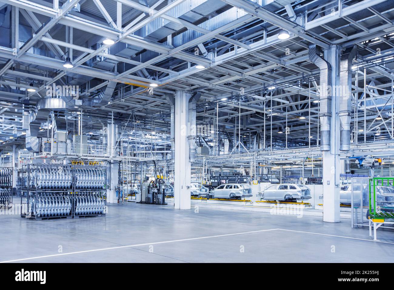 spare parts in a car factory Stock Photo - Alamy