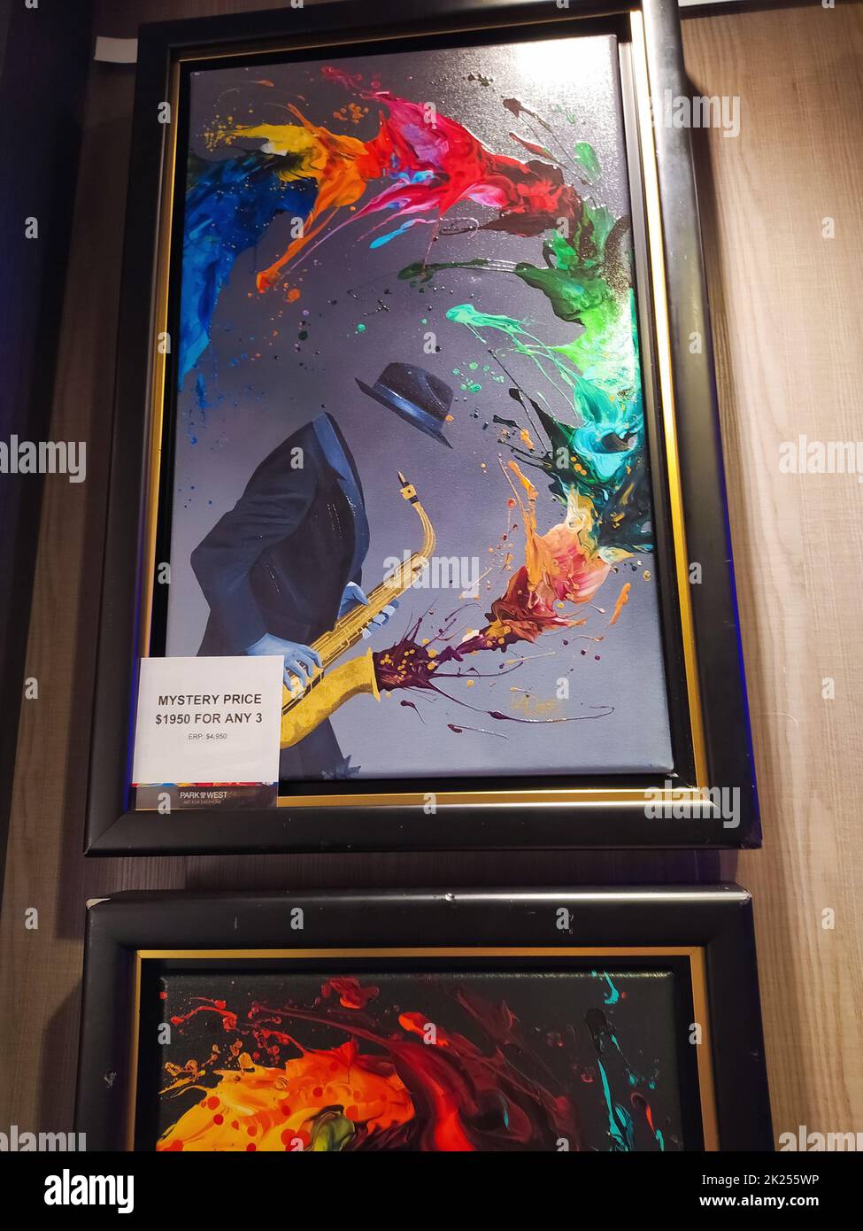 Royal caribbean art gallery hi-res stock photography and images - Alamy