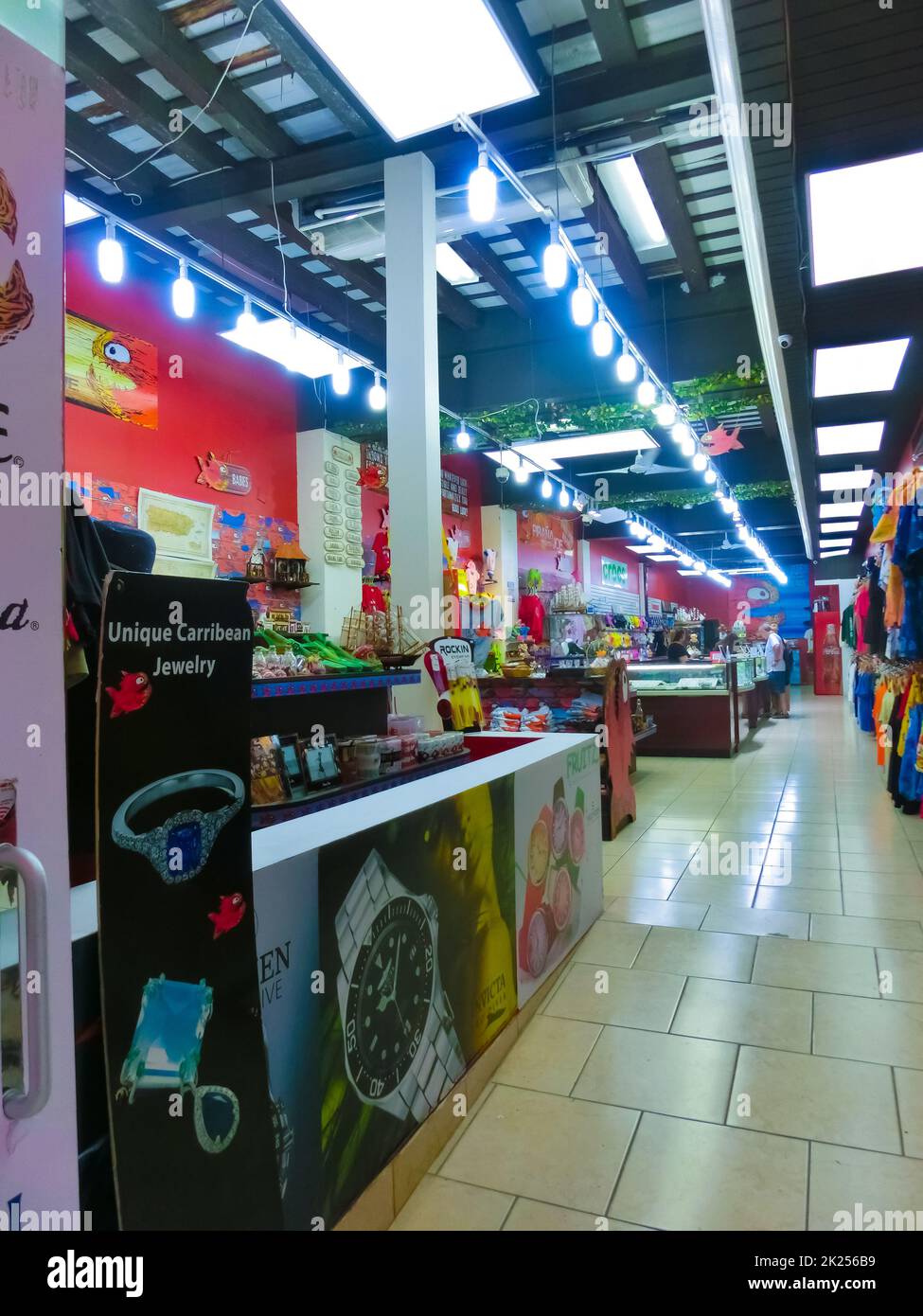 San Juan, Puerto Rico - may 02, 2022: Colorful goods at a street store ...
