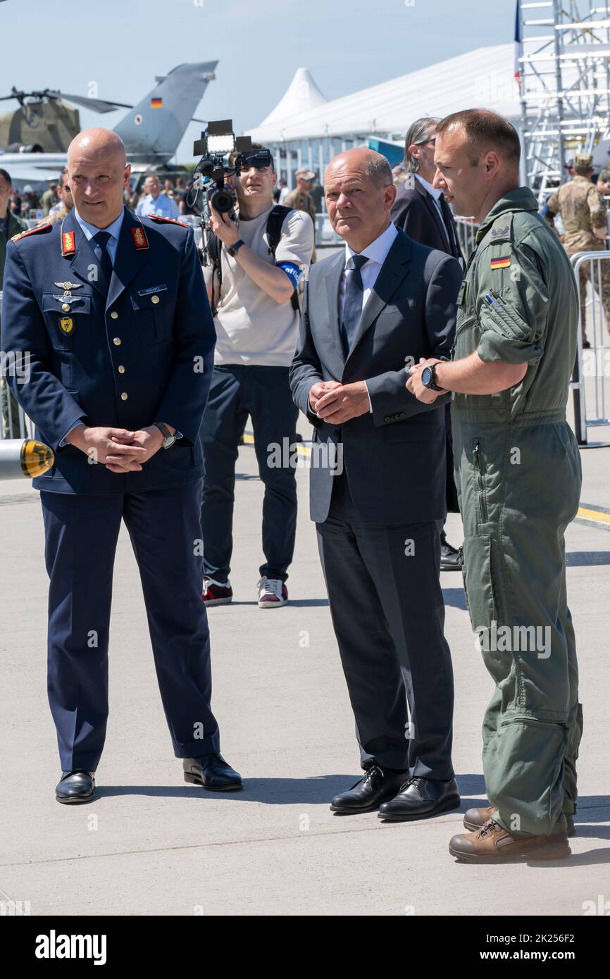 On June 22, 2022, German Chancellor Olaf Scholz will open the ILA 2022, followed by a tour of ...