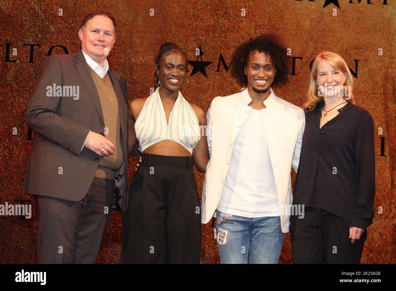 Carsten Brosda, Ivy Quainoo (Eliza Hamilton), Benet Monteiro (Alexander ...
