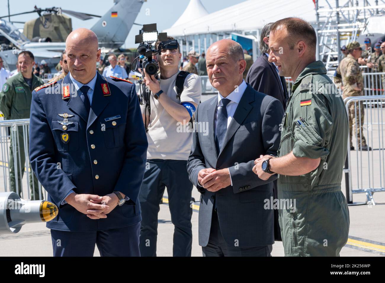 On June 22, 2022, German Chancellor Olaf Scholz will open the ILA 2022, followed by a tour of ...