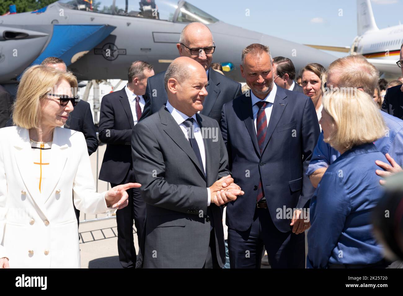 On June 22, 2022, German Chancellor Olaf Scholz will open the ILA 2022, followed by a tour of ...
