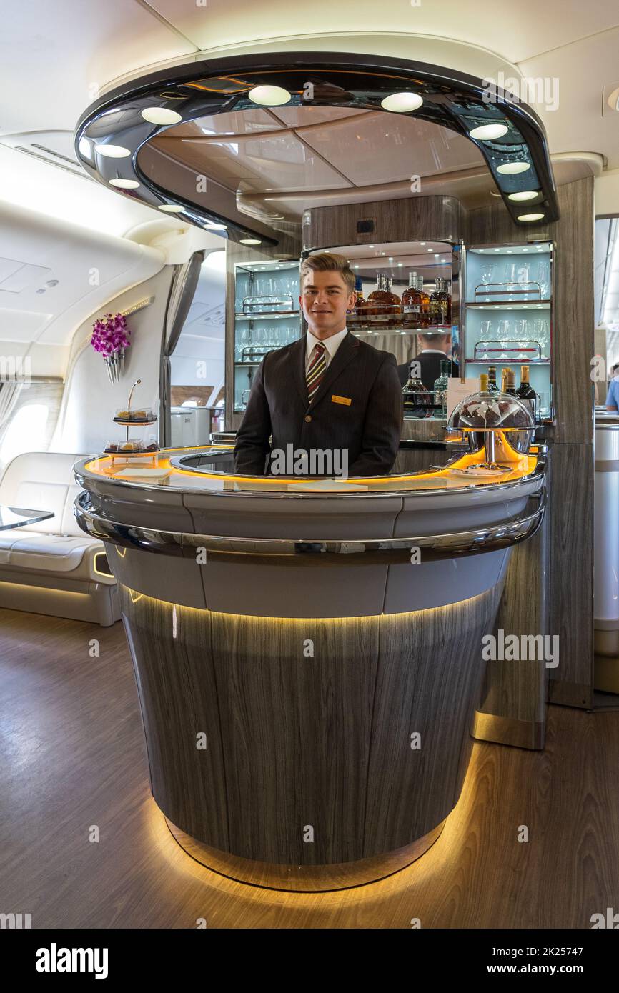 Emirates First Class Bar