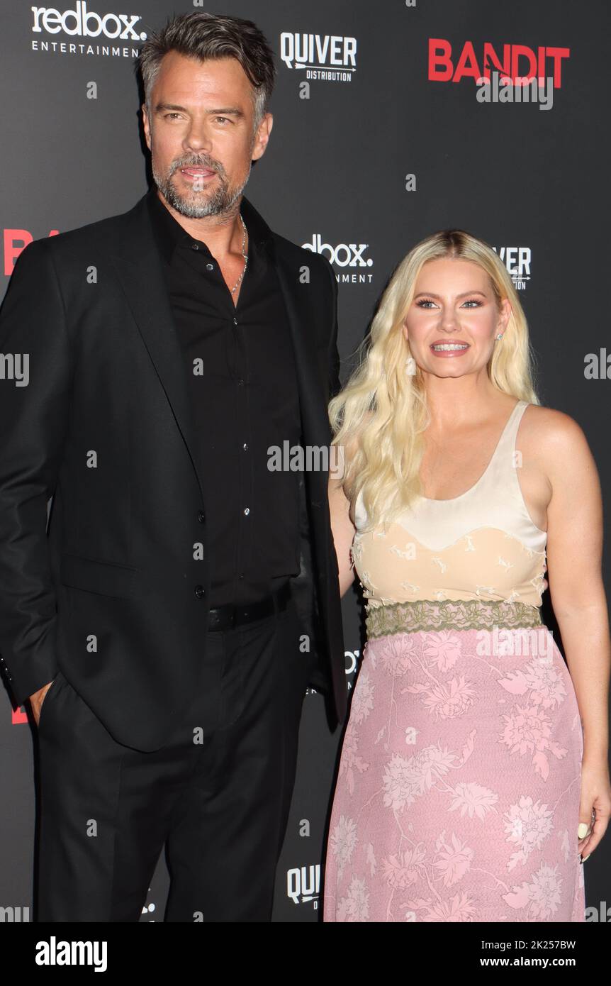 Josh Duhamel, Elisha Cuthbert 09/21/2022 The World Premiere of "Bandit ...