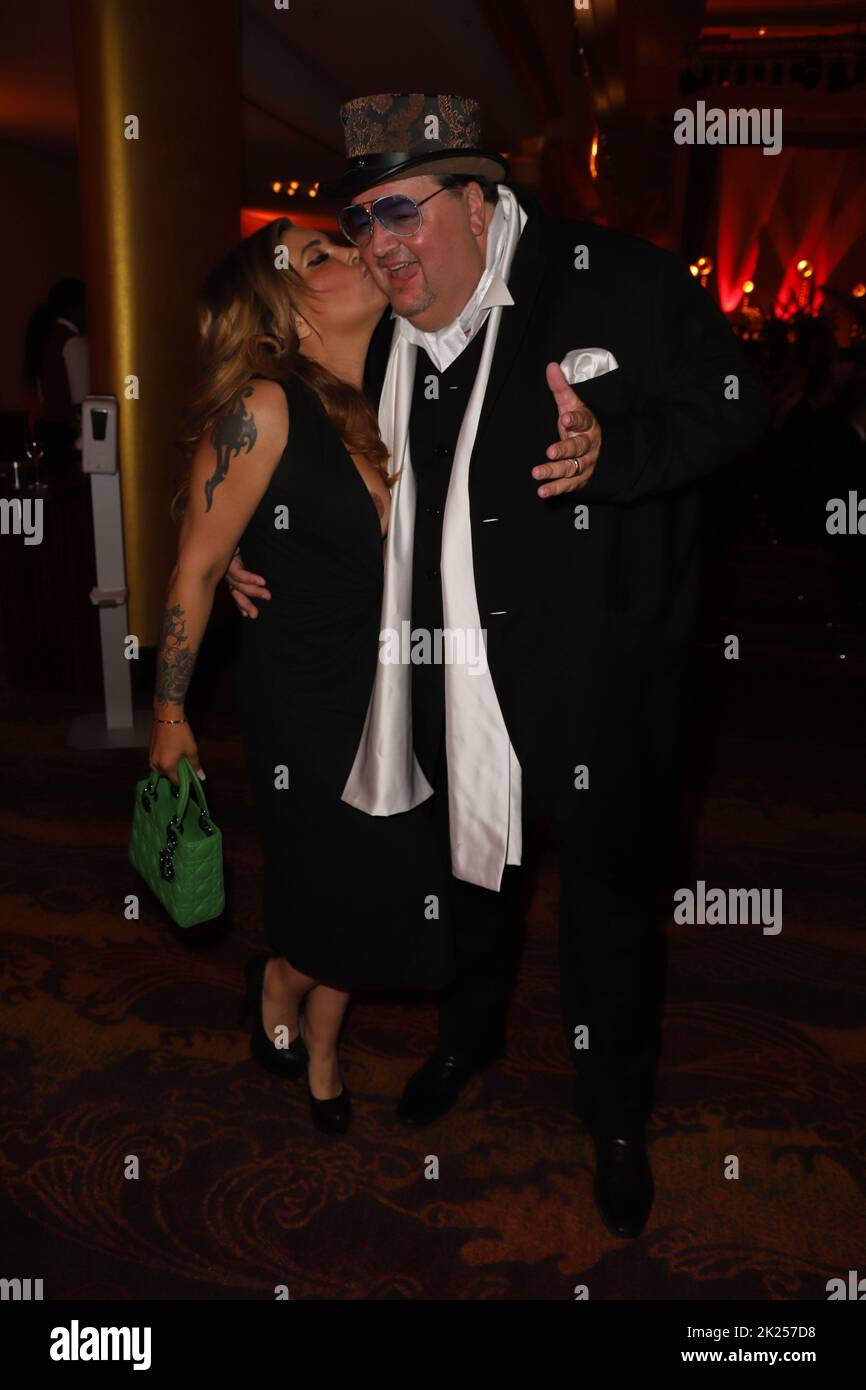 Patricia Blanco, Andreas Ellermann, Hamburger Presseball 2022 im Hotel ...