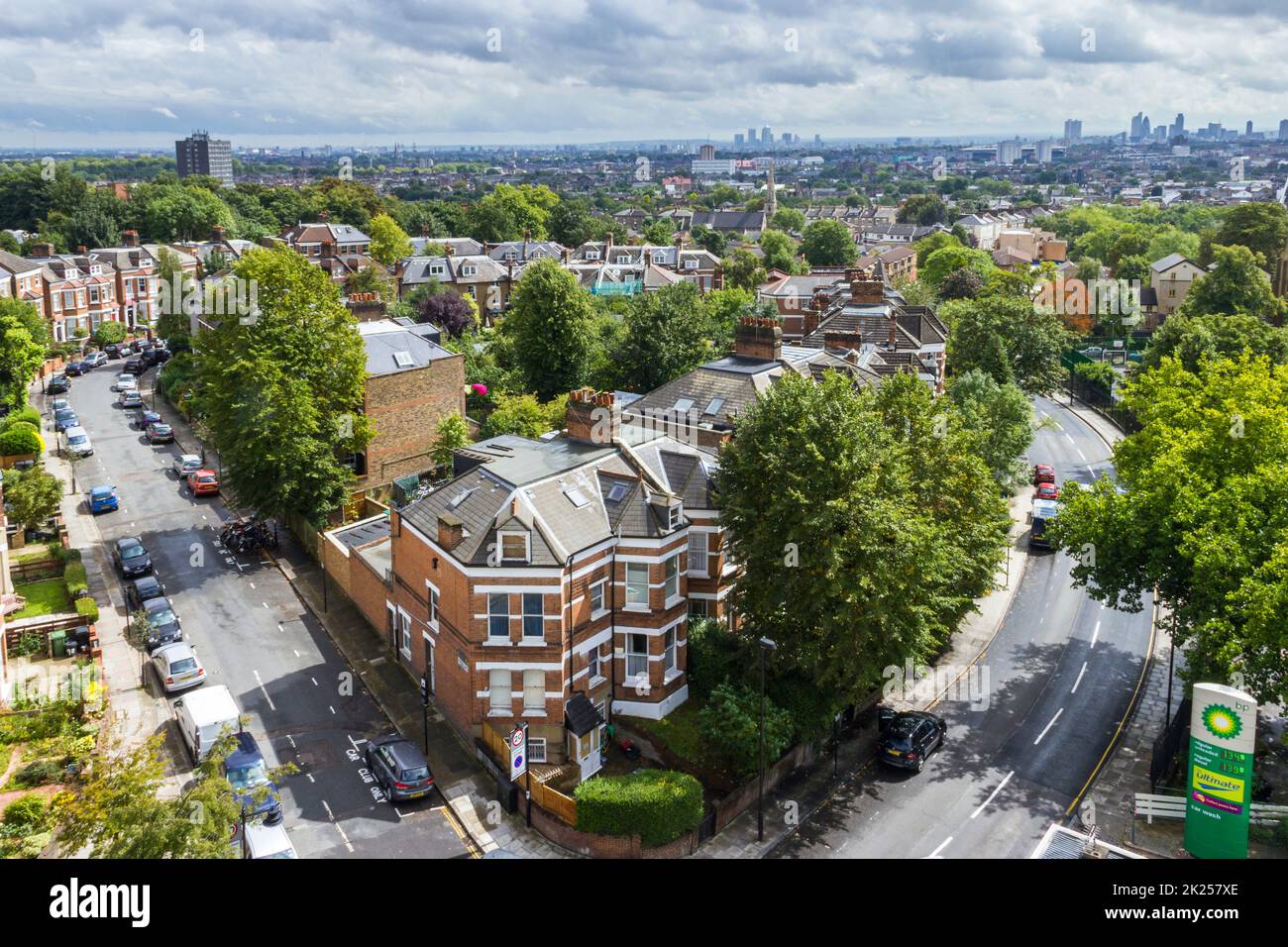 Islington london aerial hi-res stock photography and images - Alamy