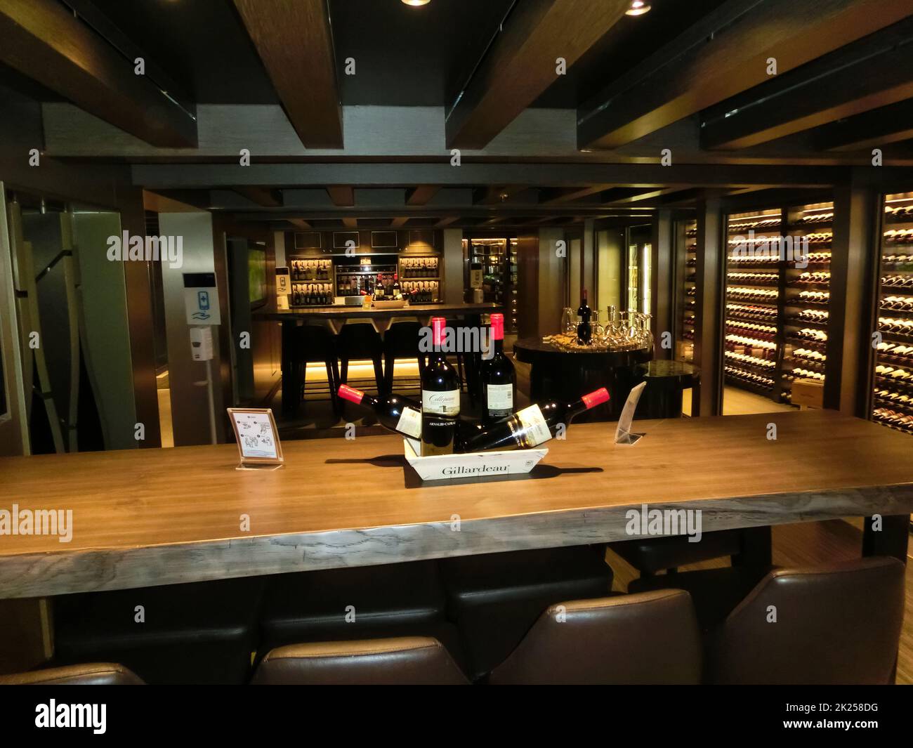 Miami, USA - April 29, 2022: Interior of the shop or store at Atrium in ...