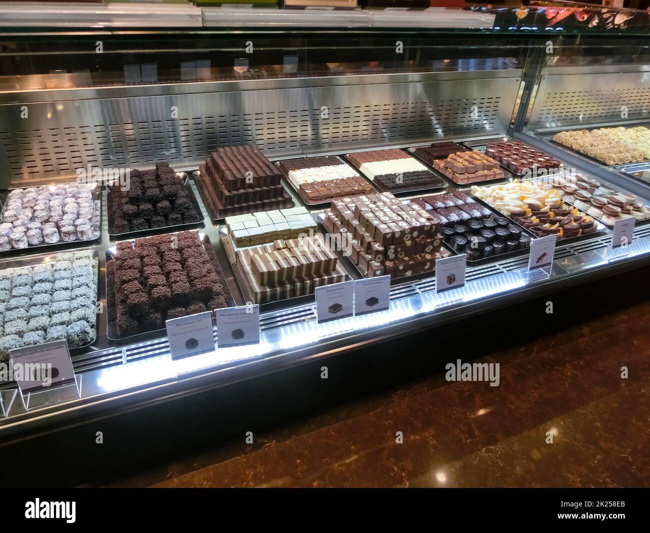 Miami, USA - April 29, 2022: Interior of the shop or store at Atrium in ...