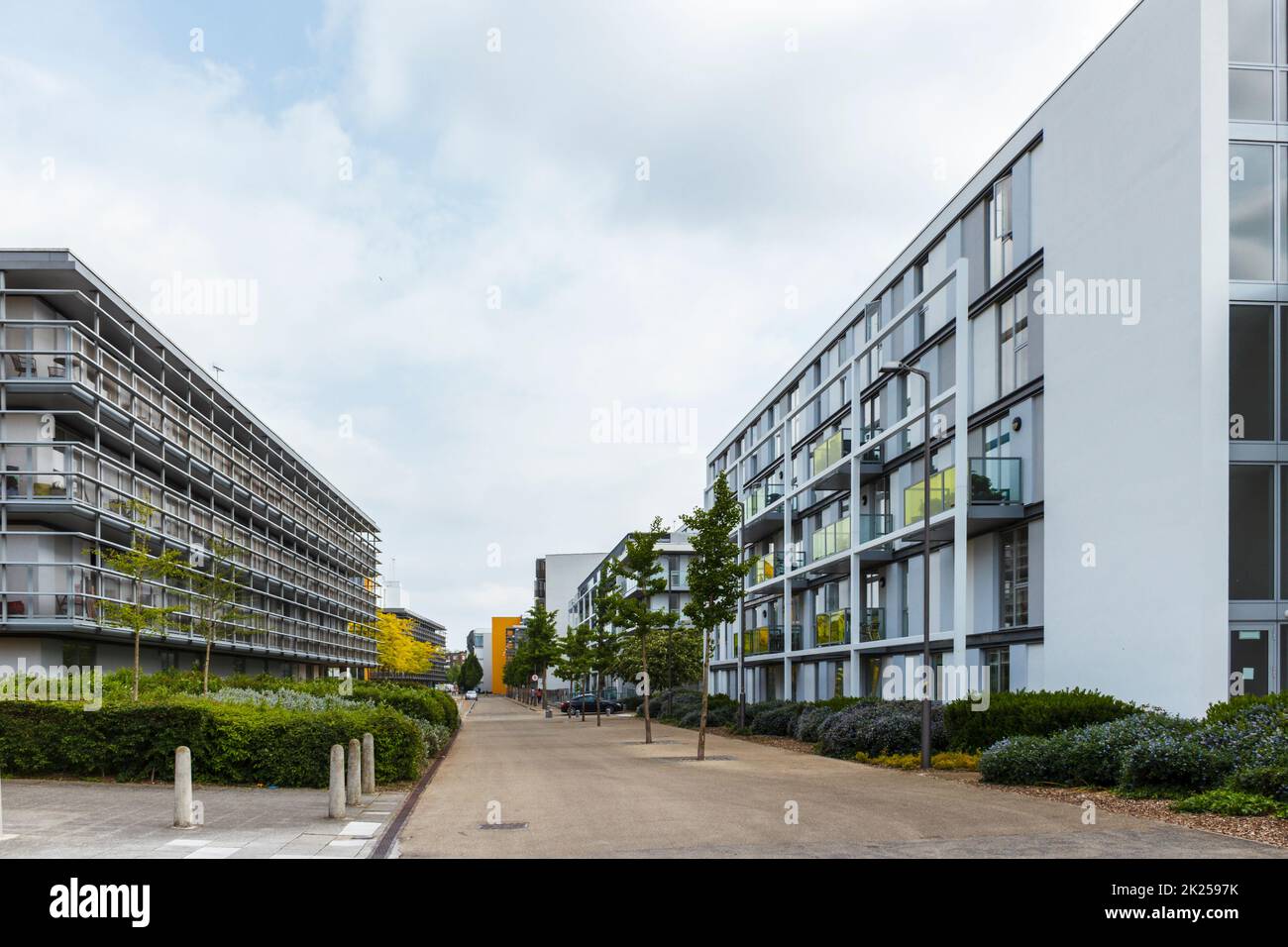 The New River Village housing development in Hornsey, North London, UK ...